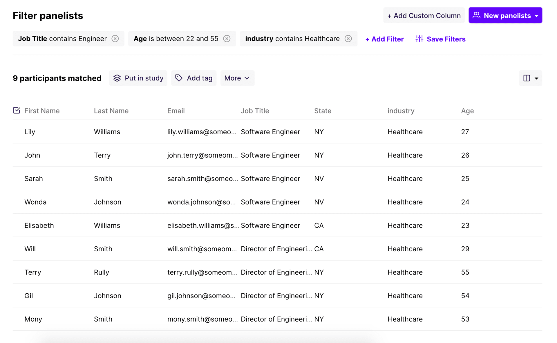 Panel management software for market research and user research - Panelfox